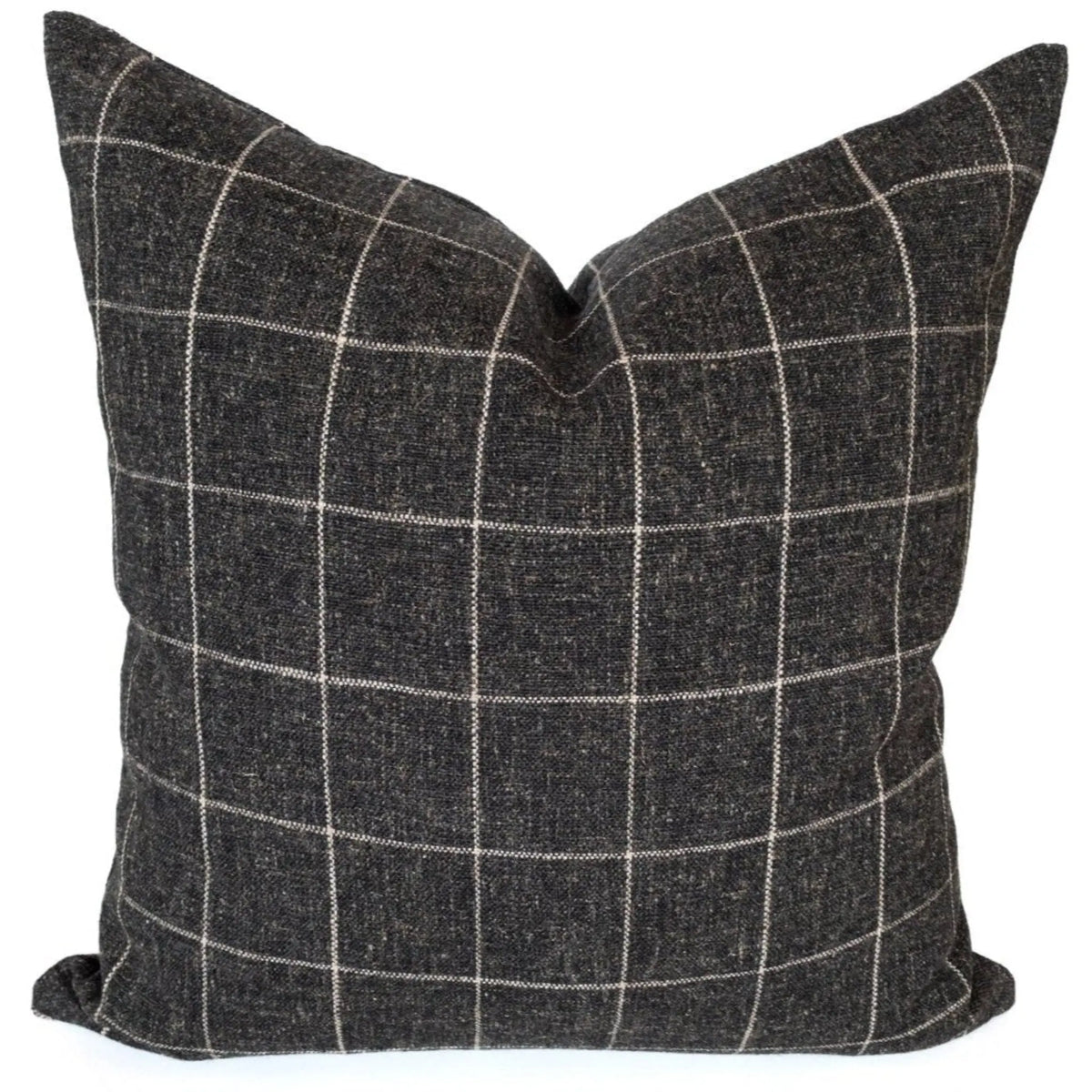 Camden Plaid Woven Pillow Cover, Sable – HomeStyle Fabrics
