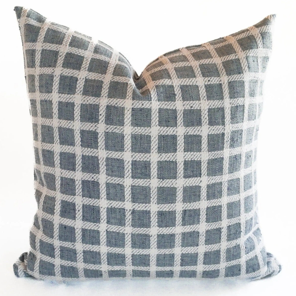 Sutton Plaid Pillow Cover, Chambray – HomeStyle Fabrics